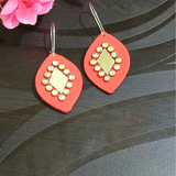 Kidney hoop earrings store